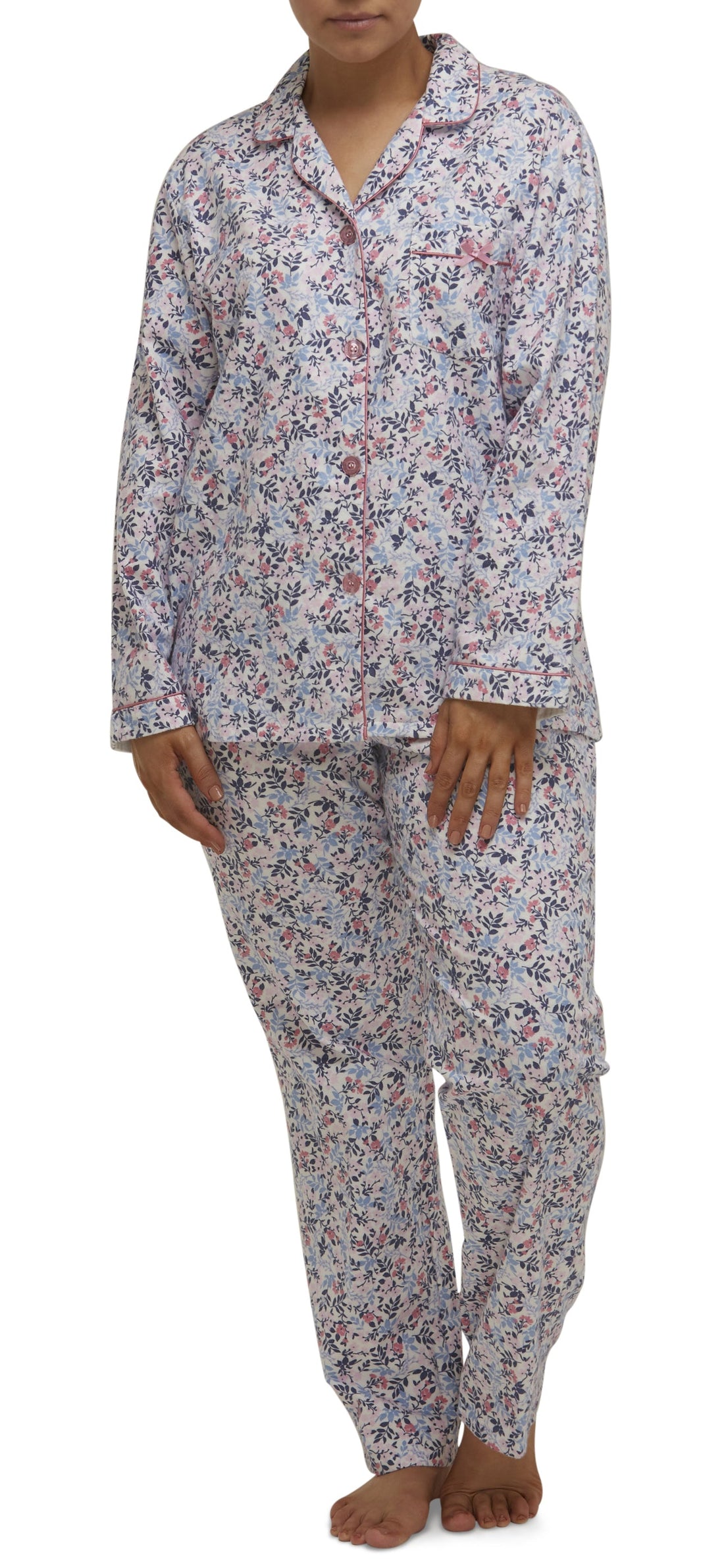 BROOKE REVERE PJ SET / ROSE-SK500B – Schrank Sleepwear